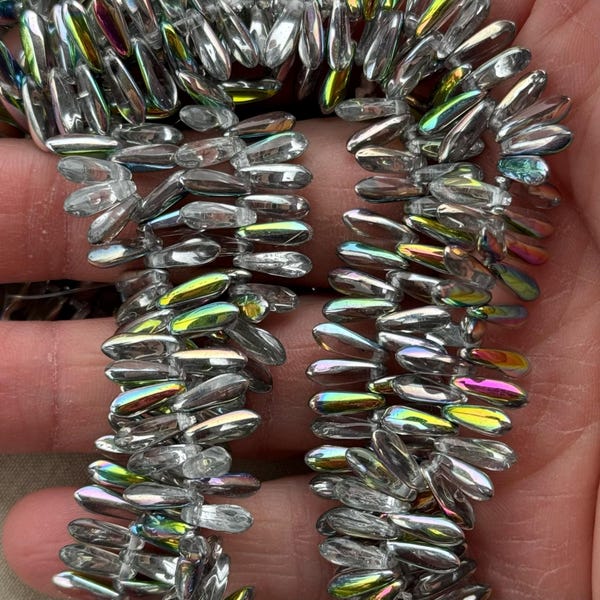 Czech Dagger Beads - Etsy
