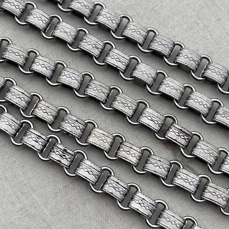 Silver Book Chain - Etsy