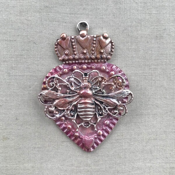 Queen Bee Pendant - Etsy