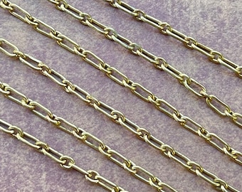 Solid Brass Chain - Etsy