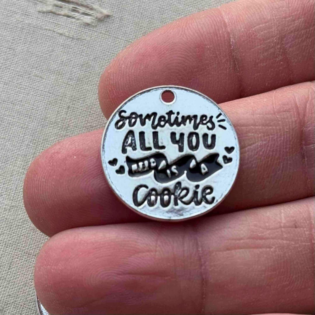 Cookie Charms, All You Need is A Cookie, Cookie Monster Charms, Antique ...