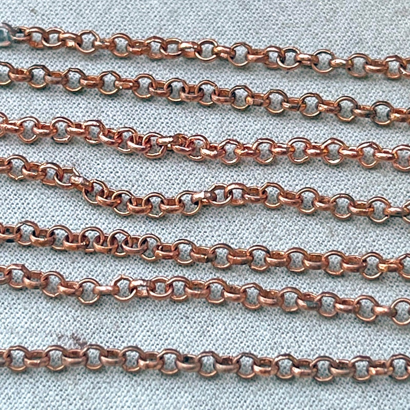 Copper Chain - Etsy
