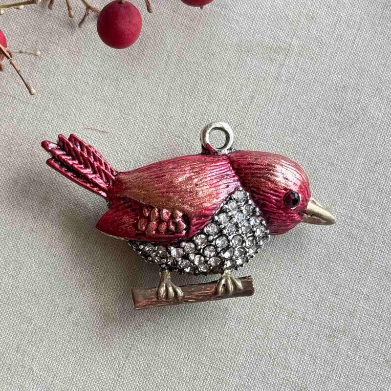 Red Bird - Etsy