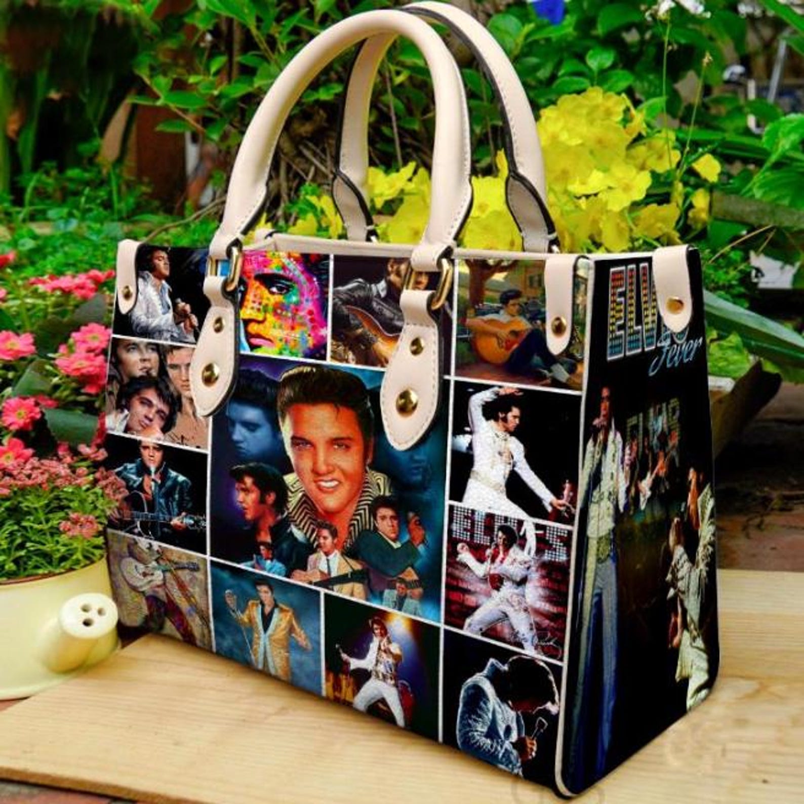 Elvis Presley Leather Bag, Elvis Presley Shoulder Bag, Crossbody Bag ...