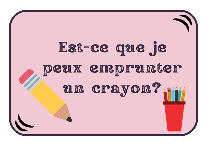 French Classroom Useful Phrases Posters / Les Phrases Utiles En ...