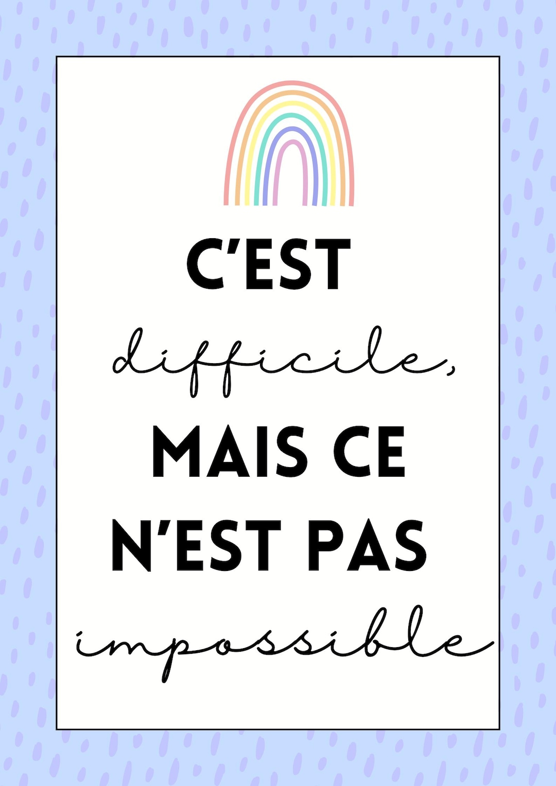 French Classroom Motivational Posters / Les Affiches De Motivation Pour ...
