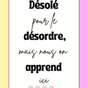 French Classroom Motivational Posters / Les Affiches De Motivation Pour ...