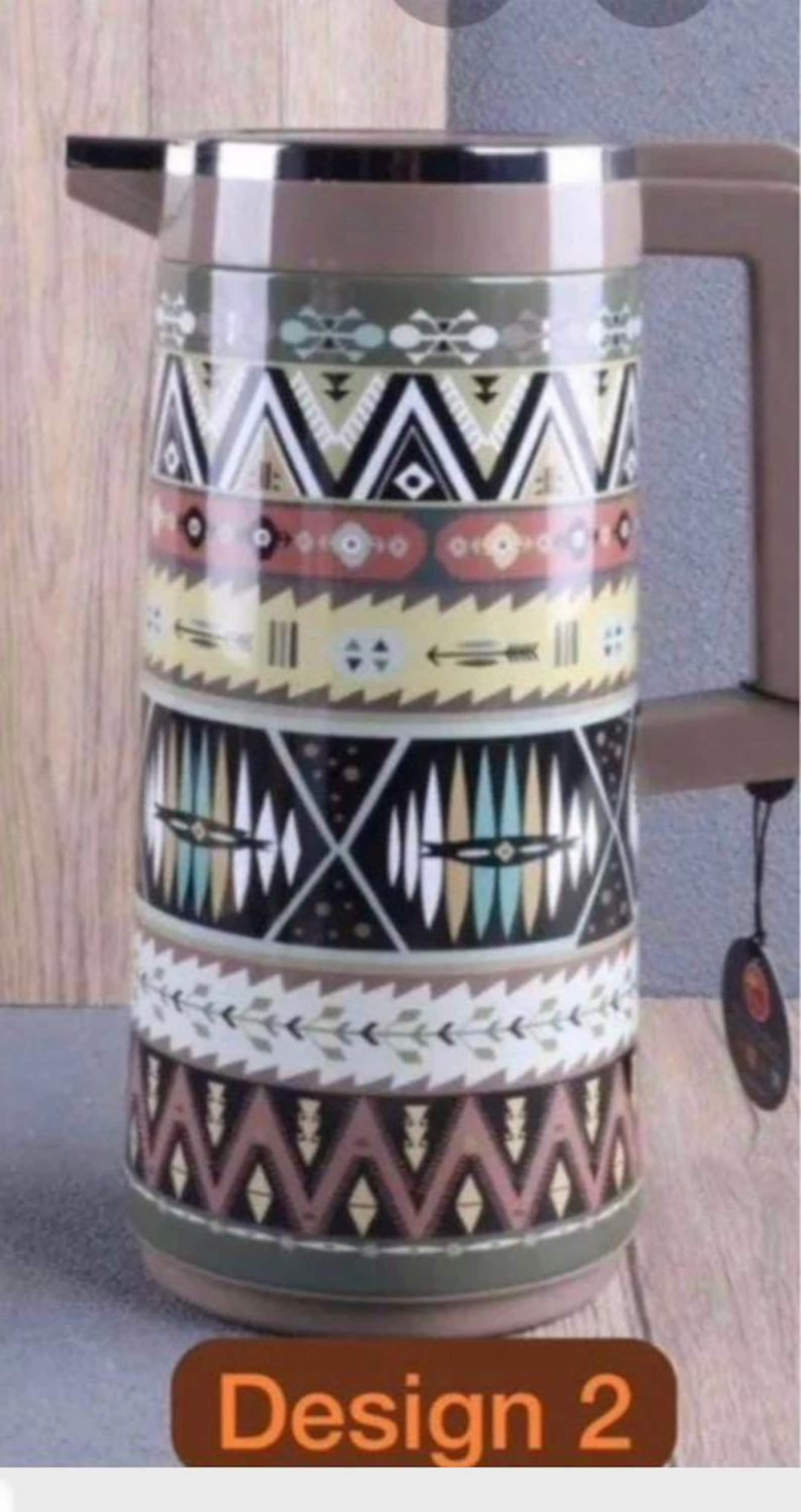 Luxury Beautiful Arabic Style Dallah Vacuum Flask Thermos With Handmade ...