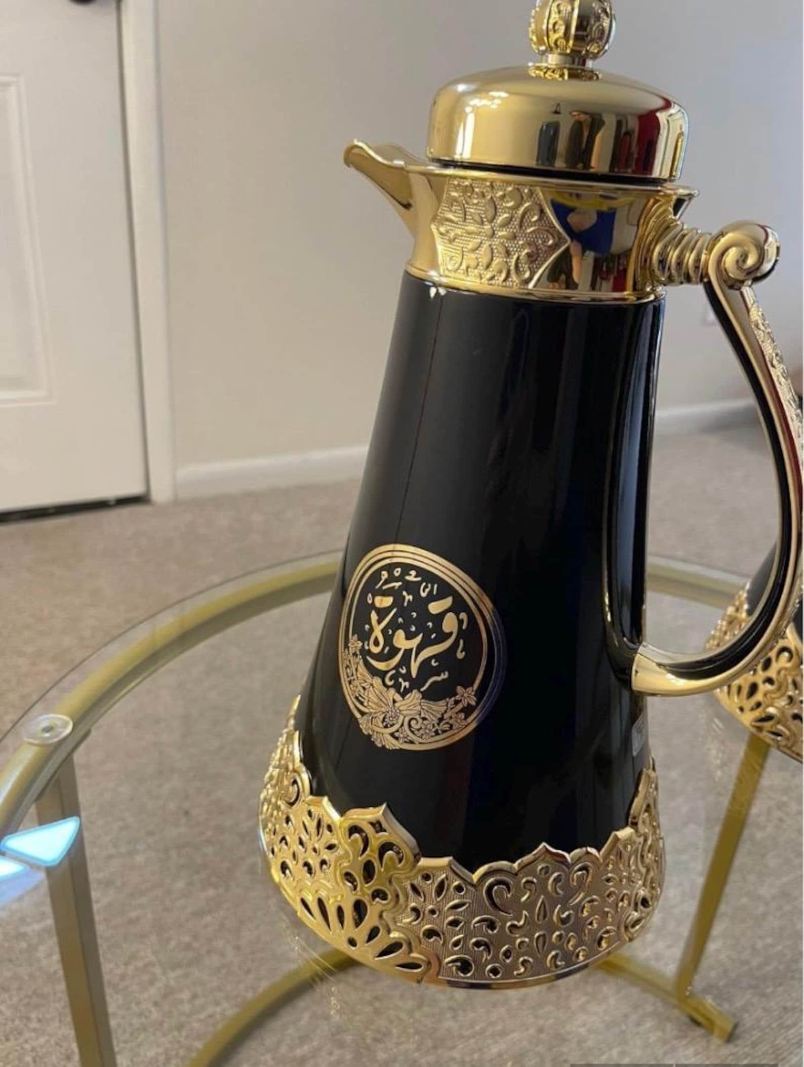 Luxury Arabic Style Dallah Vacuum Flask Thermos With Handmade ...