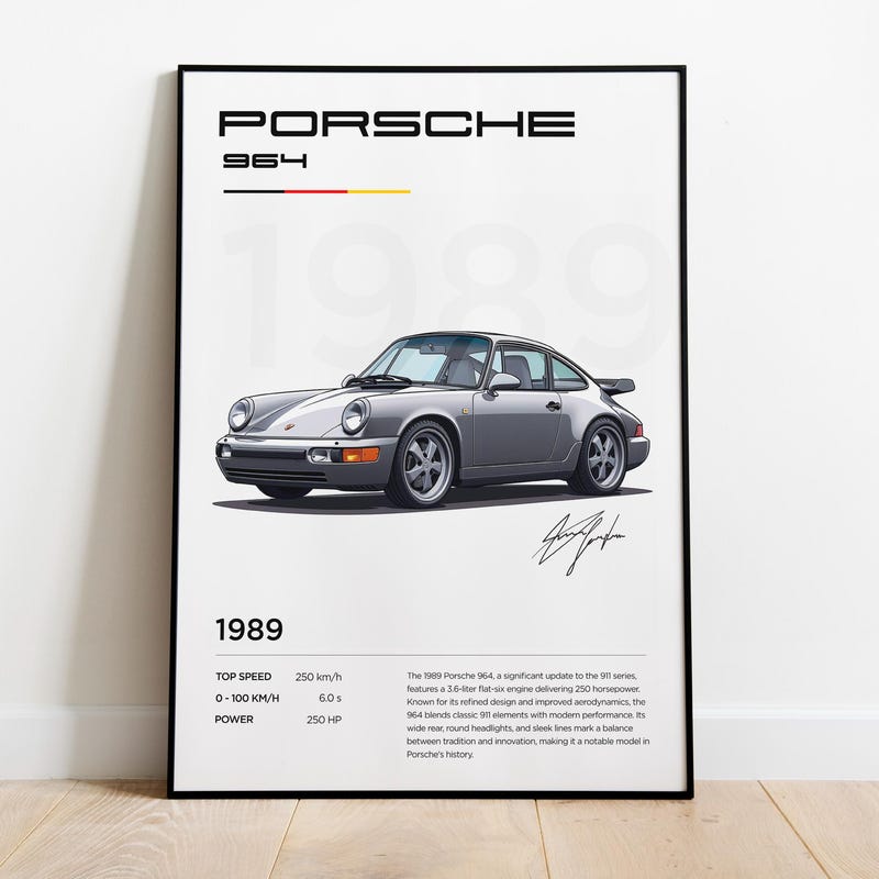 Porsche Prints - Etsy