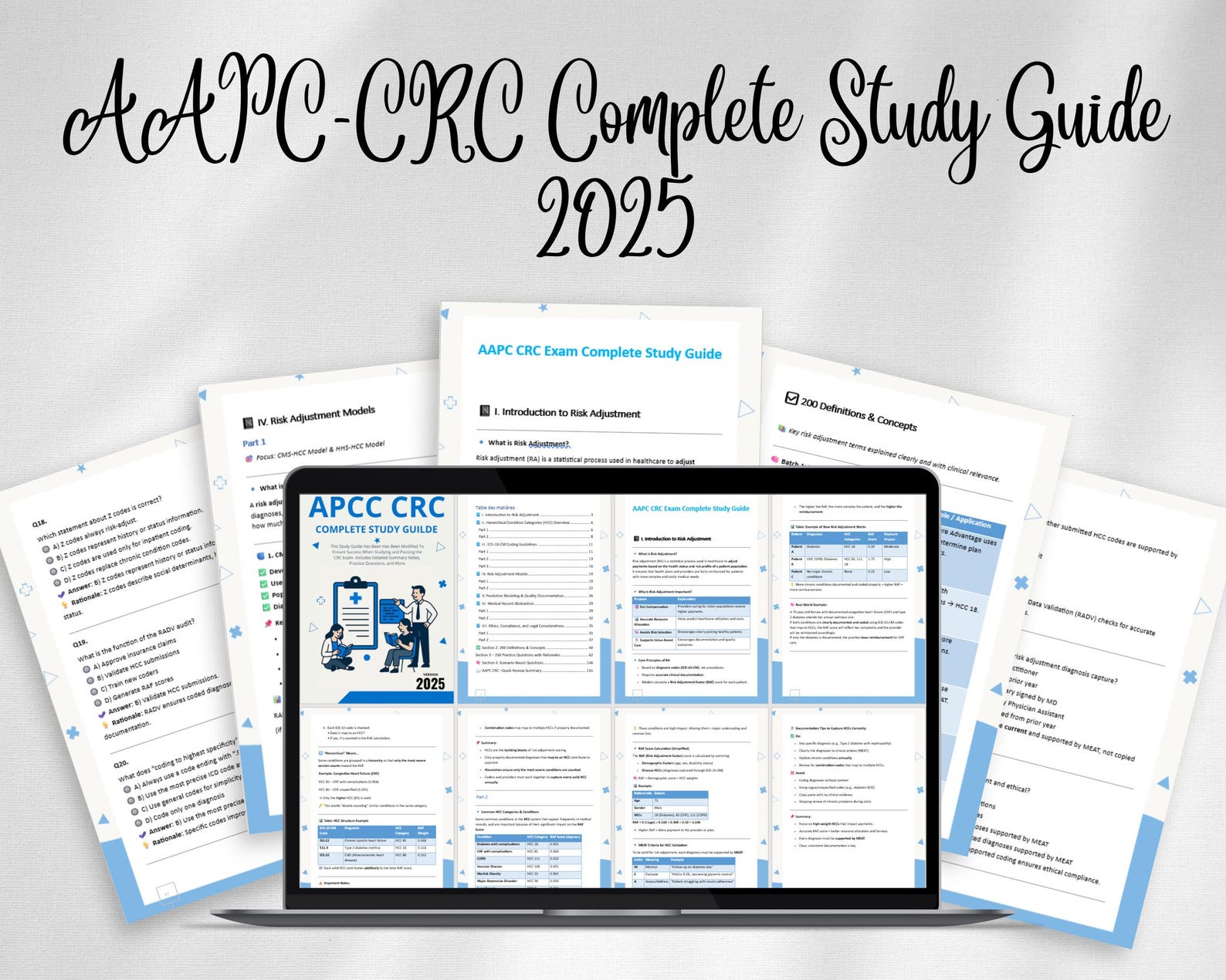 AAPC CRC Exam Complete Study Guide 2025 : High Quality Study Material ...