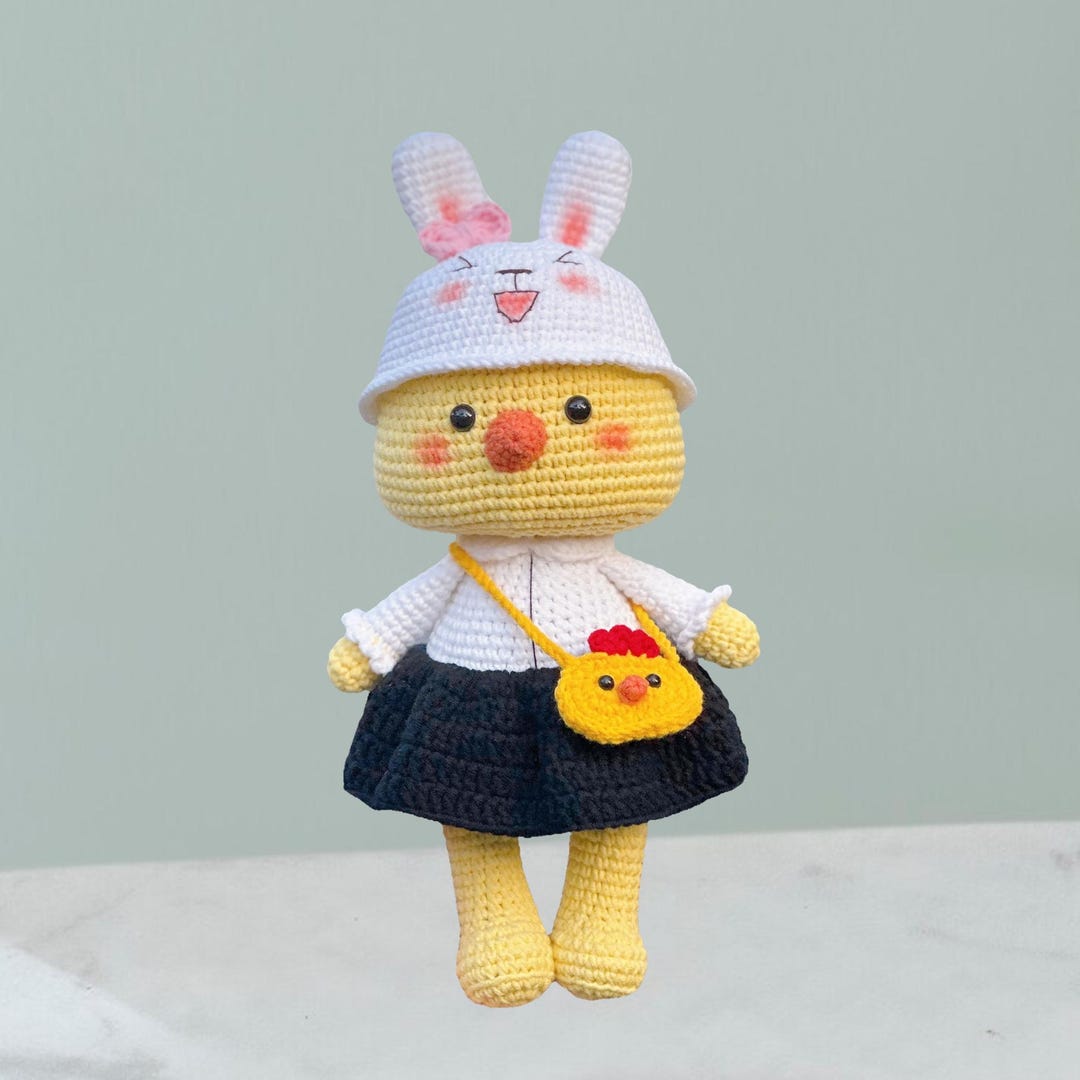 Chick Crochet Pattern, Easter Crochet Pattern, Chick Amigurumi Tutorial PDF, Easy Chick Crochet ...