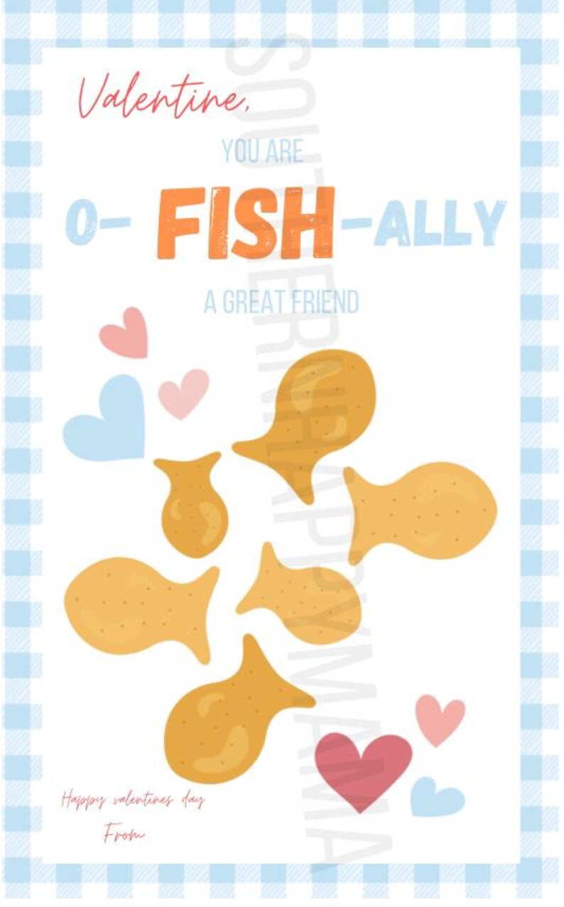 Fishing Valentines, Valentines, Printable Valentines, Non Candy ...