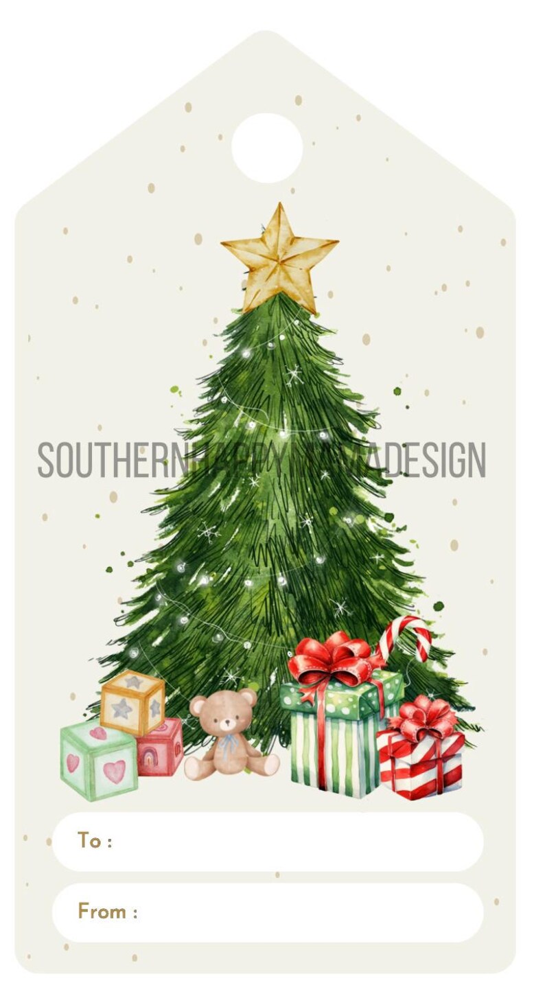 Christmas Tags, Tags, Gift Tags, Christmas - Etsy