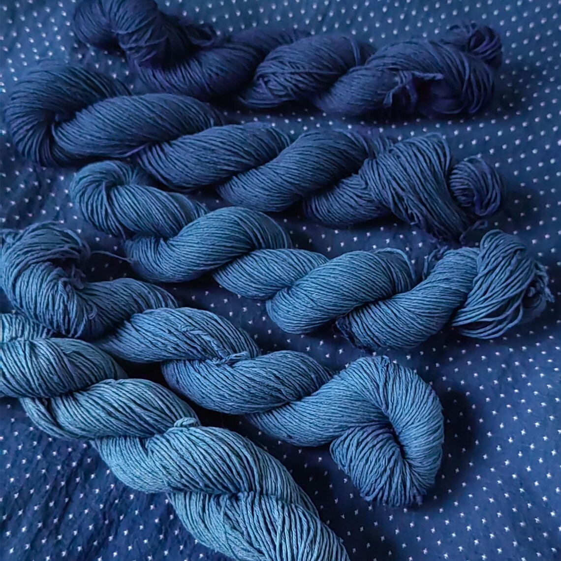 Indigo Sashiko Thread: Japanese Embroidery Cotton, Friendship Bracelet ...