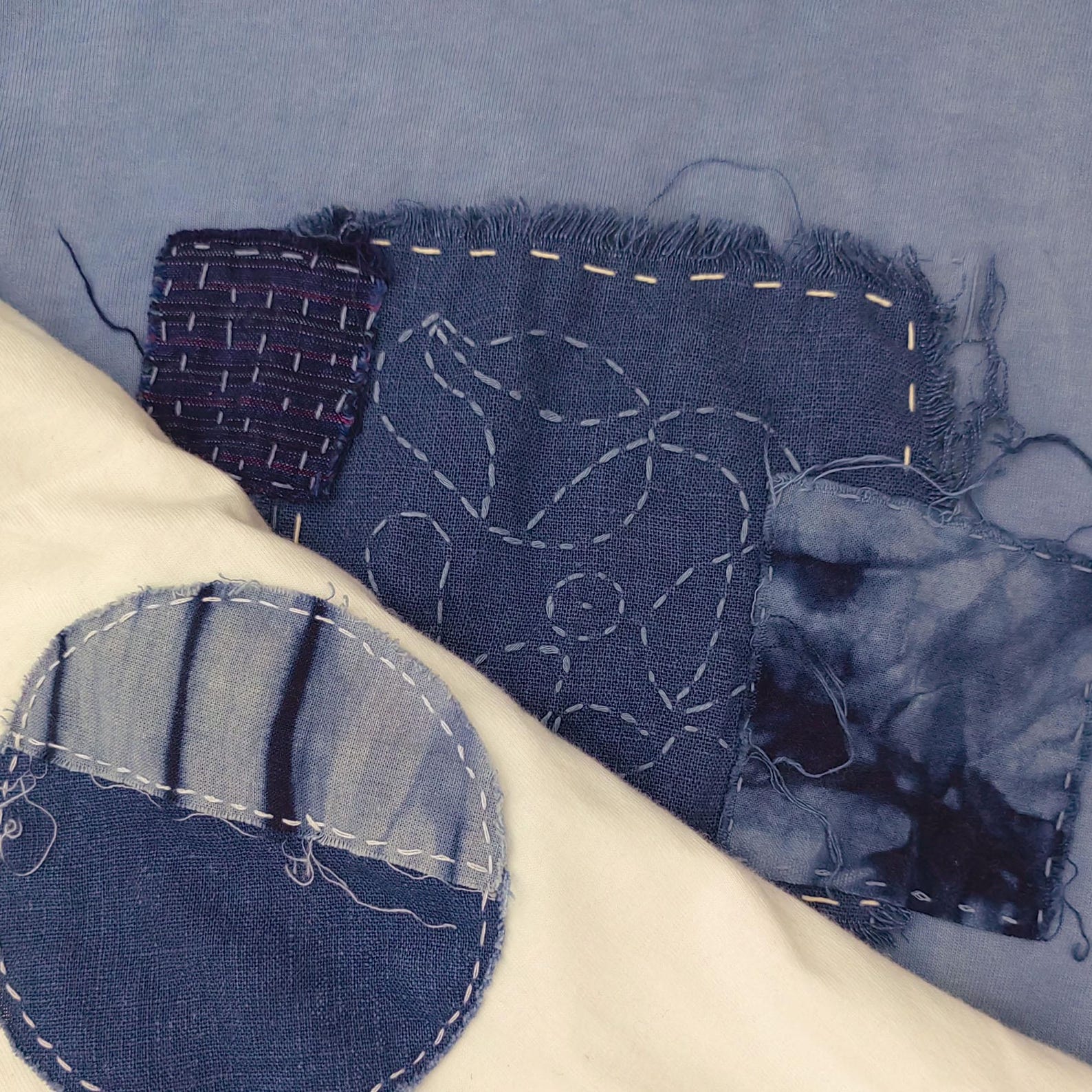 Indigo Sashiko Thread: Japanese Embroidery Cotton, Friendship Bracelet ...