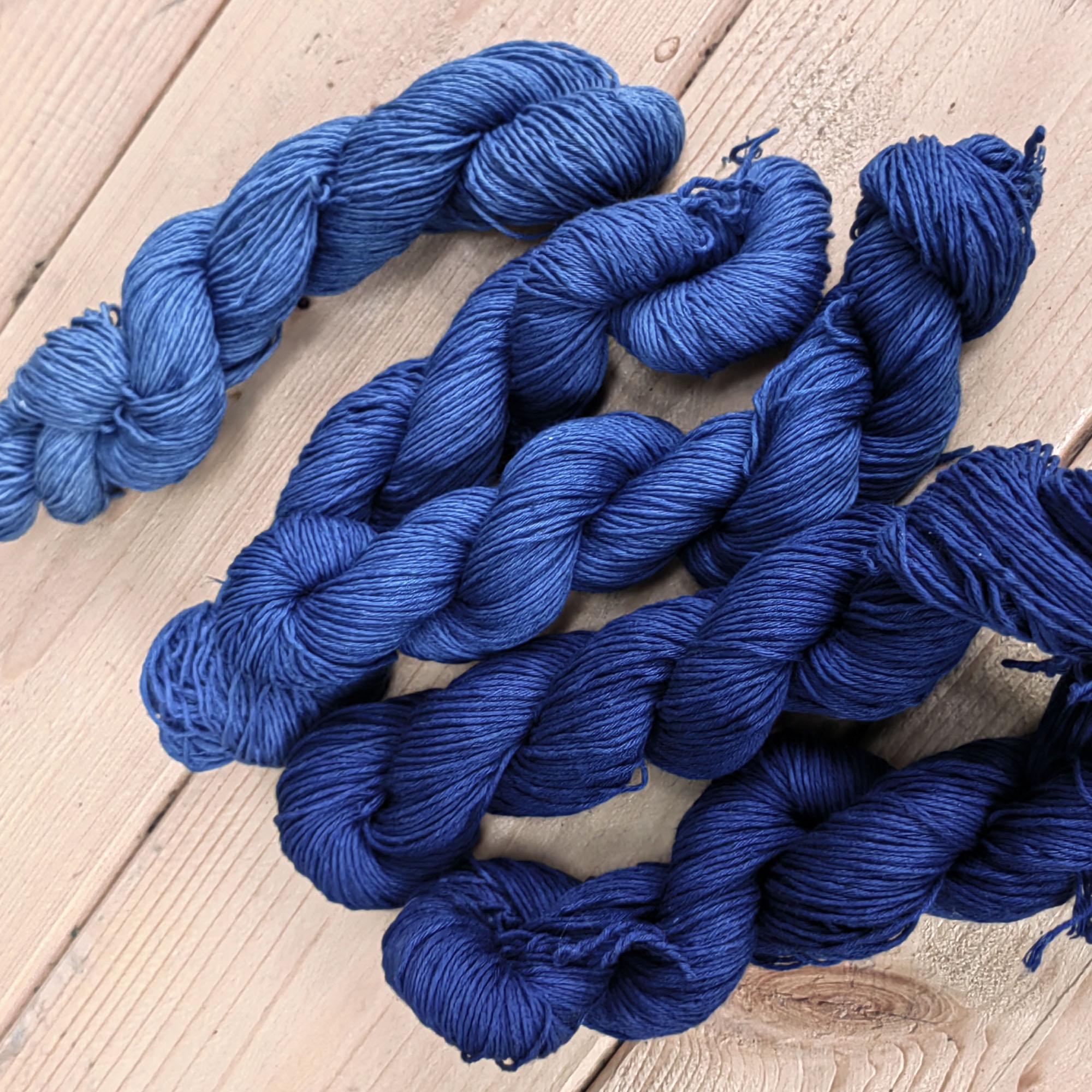 Indigo Sashiko Thread: Japanese Embroidery Cotton, Friendship Bracelet ...