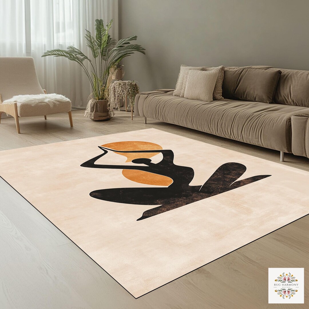 Best Abstract Yoga Mat|non-slip Washable Meditation Mats|bohem Round ...