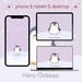 Cute Penguin Wallpaper, 2024 Christmas Wallpaper for iPhone Ipad ...