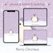 Cute Penguin Wallpaper, 2024 Christmas Wallpaper for iPhone Ipad ...