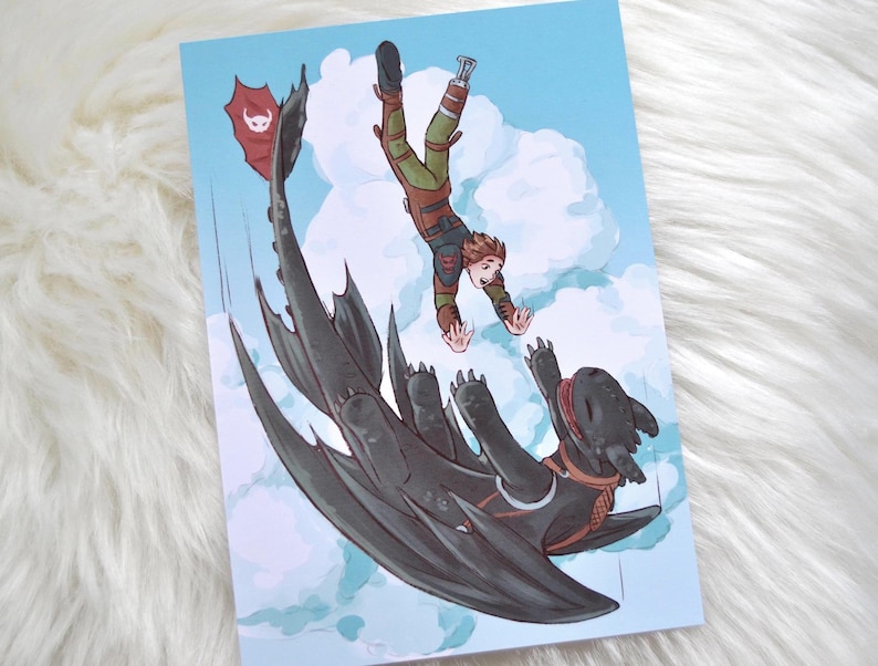 Best Friend - HTTYD | Print - Etsy