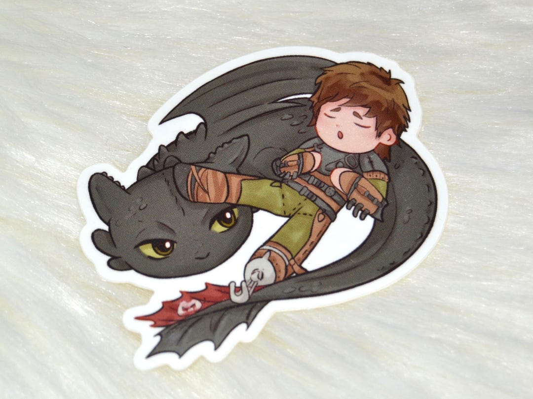 Hiccup & Toothless - HTTYD | Sticker - Etsy