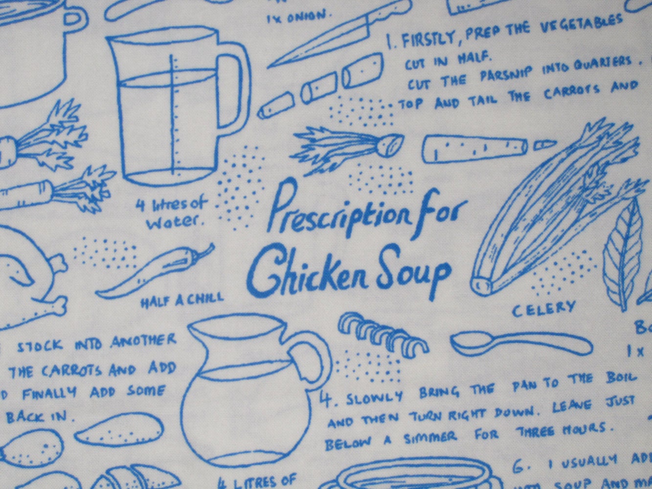 Chicken Soup Recipe Design Grocery Store Plastic Bag Dispenser - Etsy