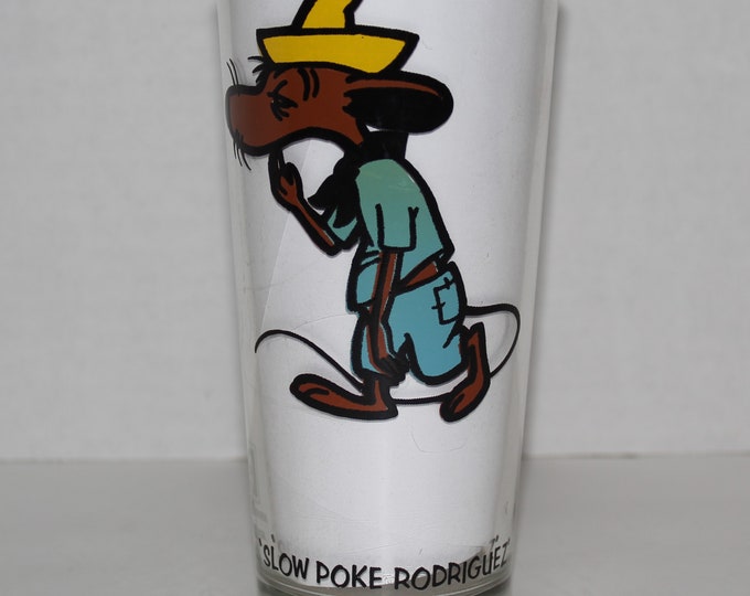 1973 Pepsi Collector Slow Poke Rodriguez Drinking Glass - Etsy