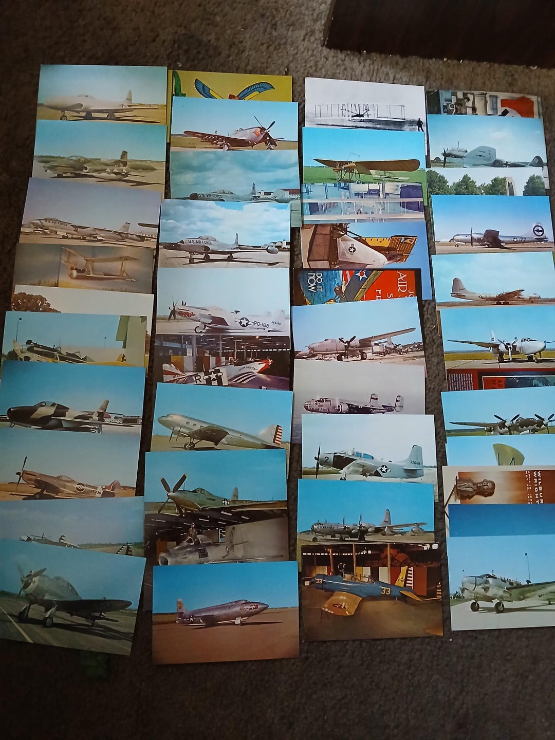 42 Rare Air Force Postcards ,AIRFORCE MUSEUM OHIO - Etsy