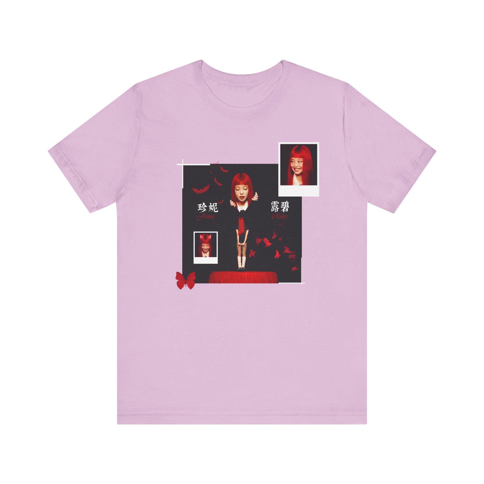 Kpop Album Merch Unisex Tee, Jennie Ruby Design, Music Lover Shirt, Fan ...