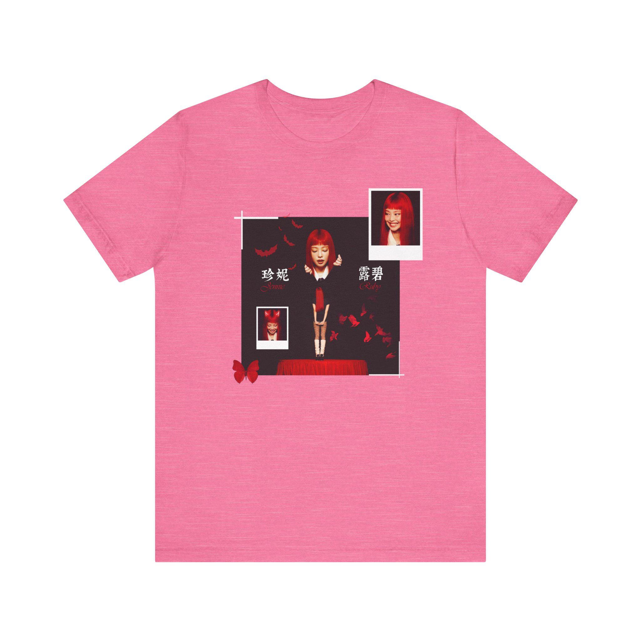Kpop Album Merch Unisex Tee, Jennie Ruby Design, Music Lover Shirt, Fan ...