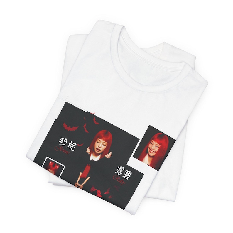 Kpop Album Merch Unisex Tee, Jennie Ruby Design, Music Lover Shirt, Fan ...