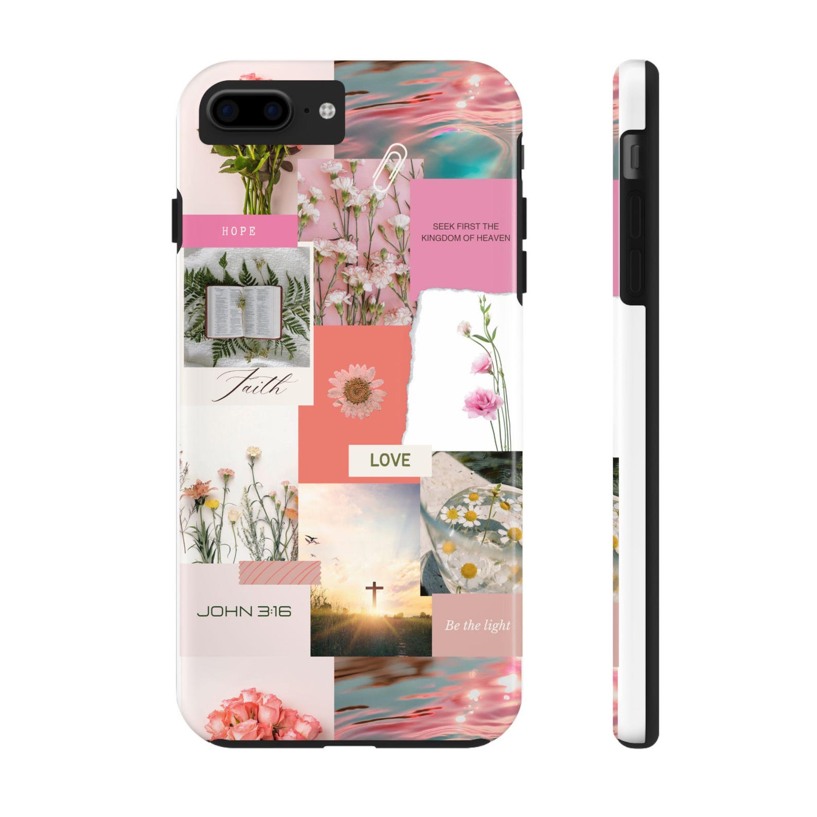 Bible Verse Quote Collage Christian Phone Case Faith God Religious ...