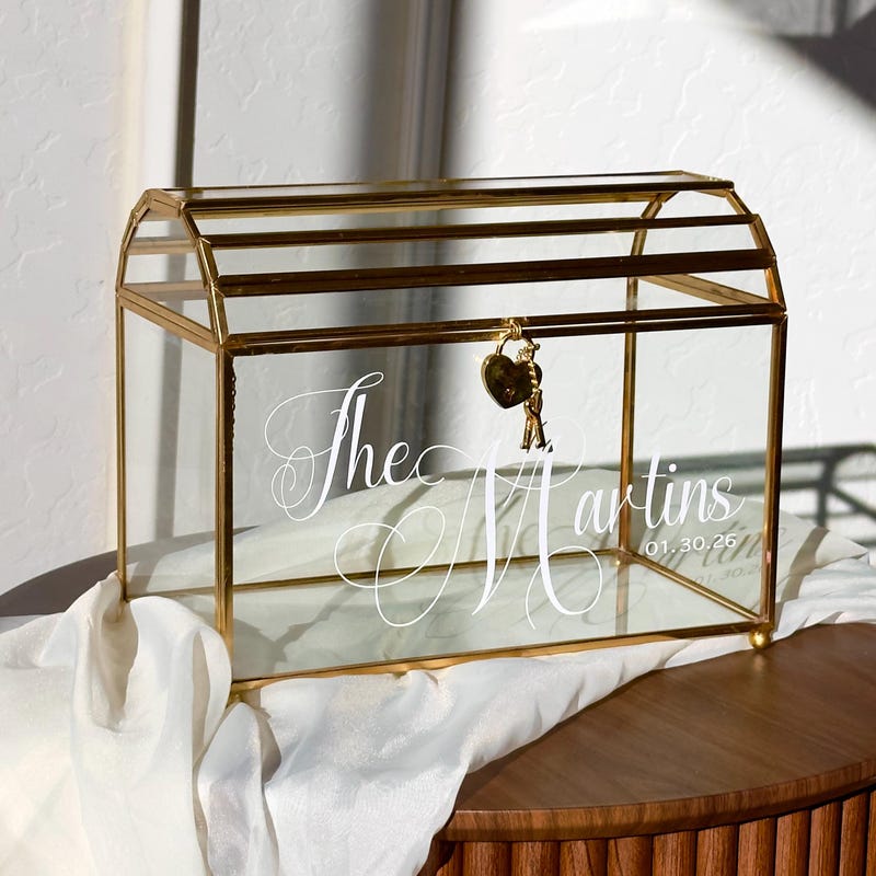 Mirror Card Box - Etsy