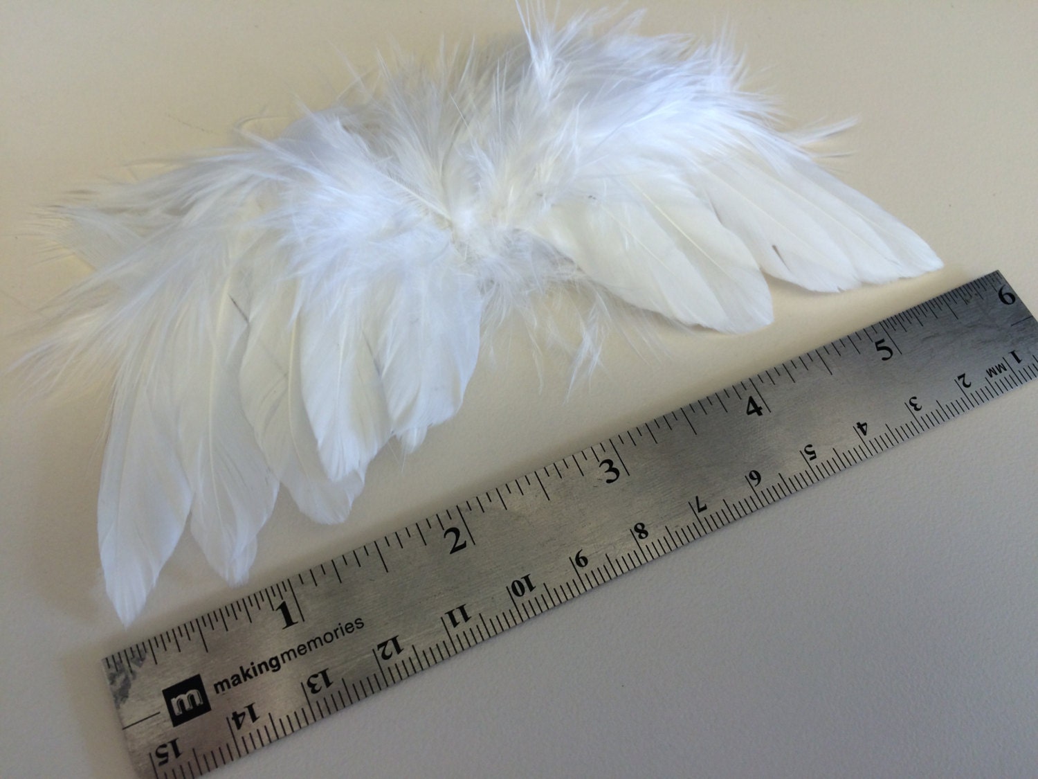 Feather Angel Wings White | Etsy