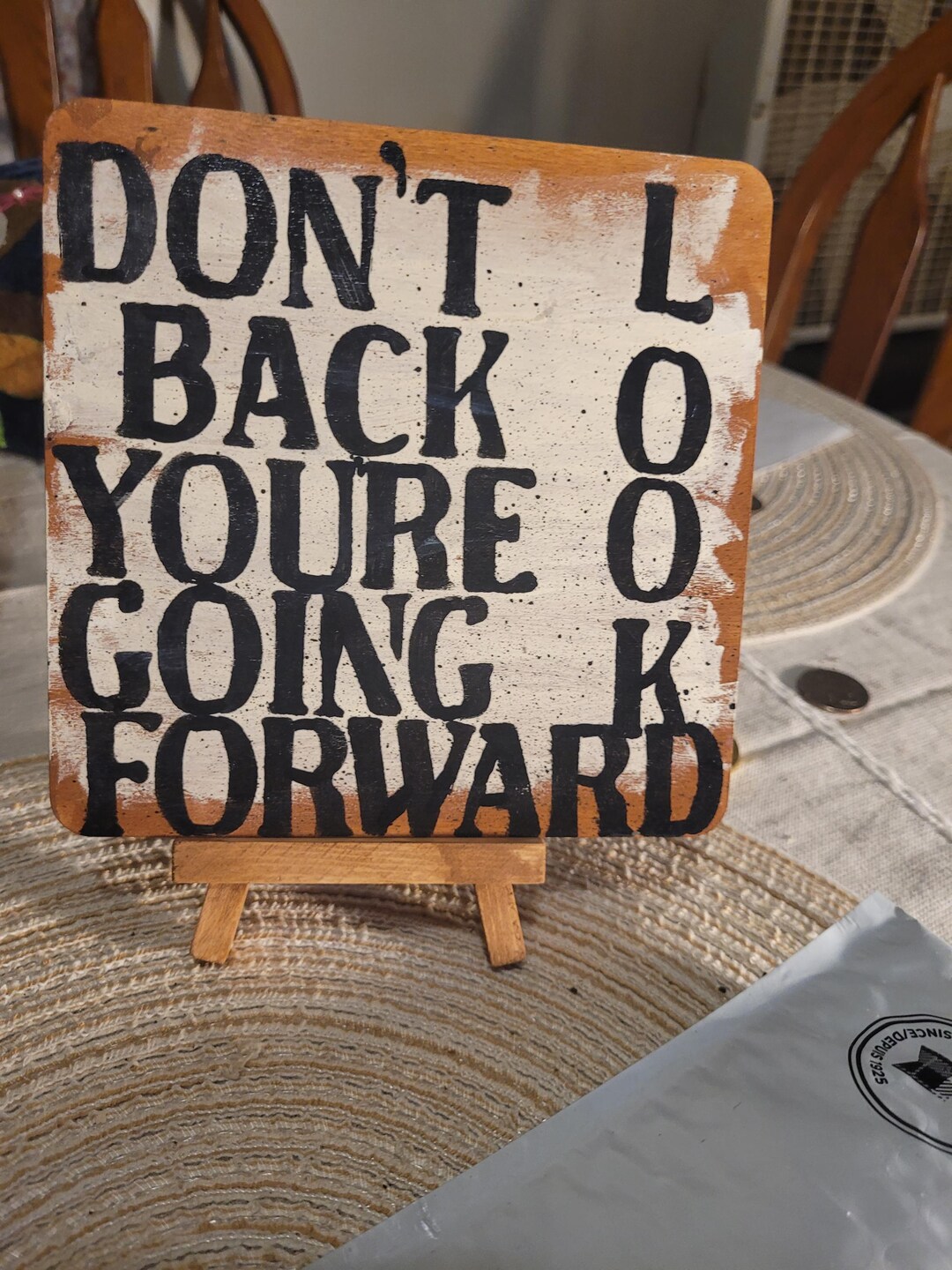 Hand Painted Wood Signs on Wooden Matching Easel or Add Your Text - Etsy