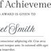 Editable Printable Elegant Certificate of Achievement - Etsy