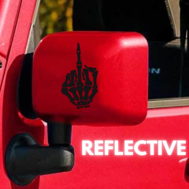 Middle Finger Decal - Etsy