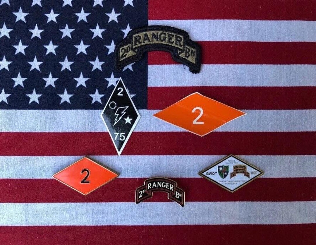 Army Ranger Vertical Detailed Diamond Military Vinyl Sticker Decal for ...