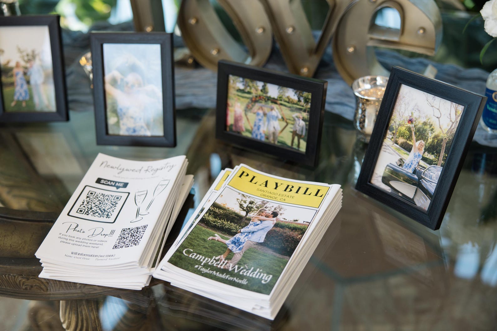 Wedding Playbill MADE TO ORDER - Etsy