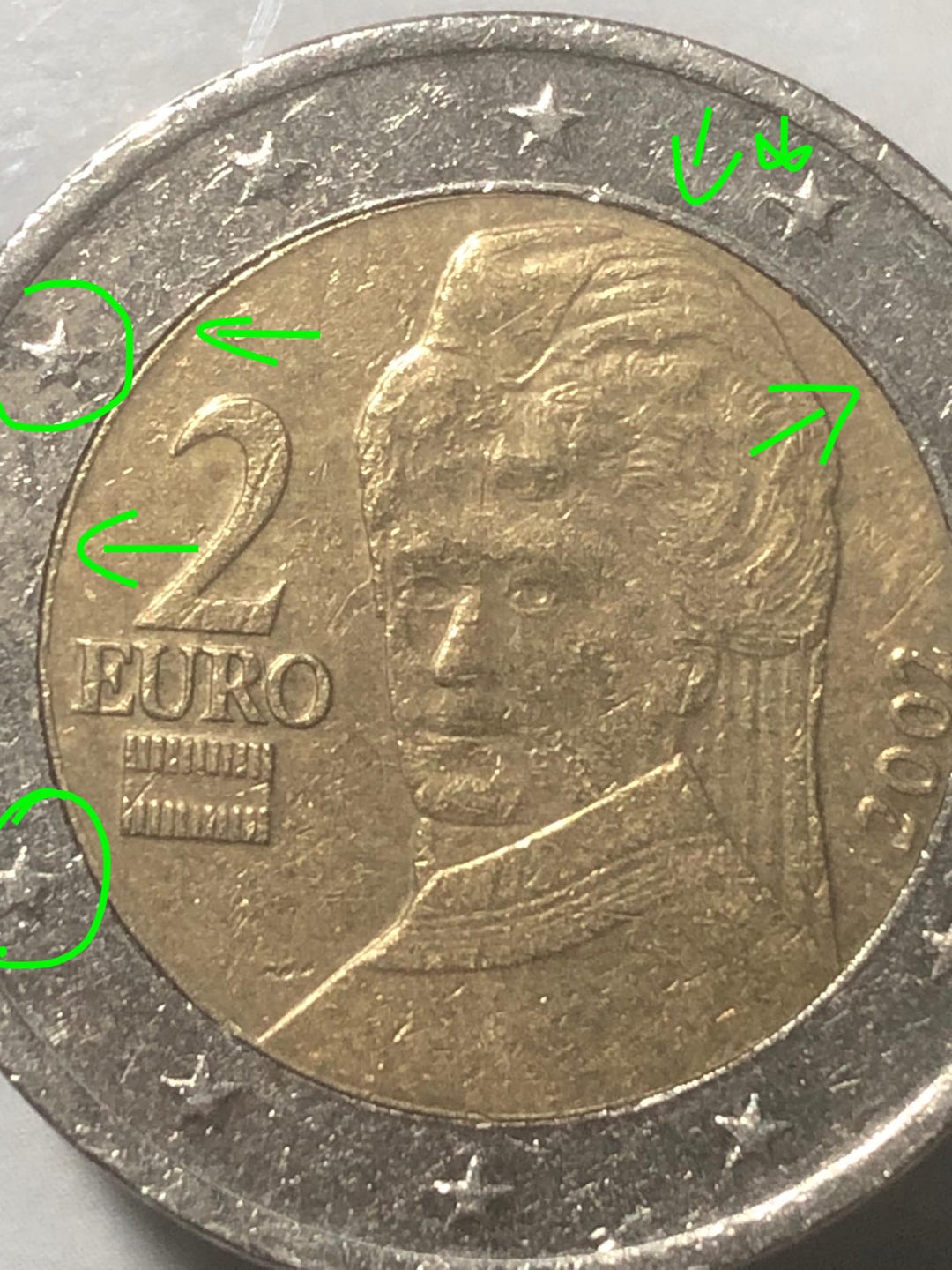 Rare Coin, 2 Euro Coin 2002, Bertha Von Suttner, Austria 2002 Euro Coin ...