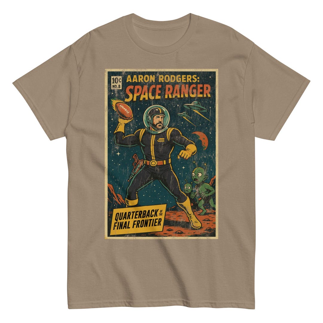 Aaron Rodgers: Space Ranger Tee - Etsy