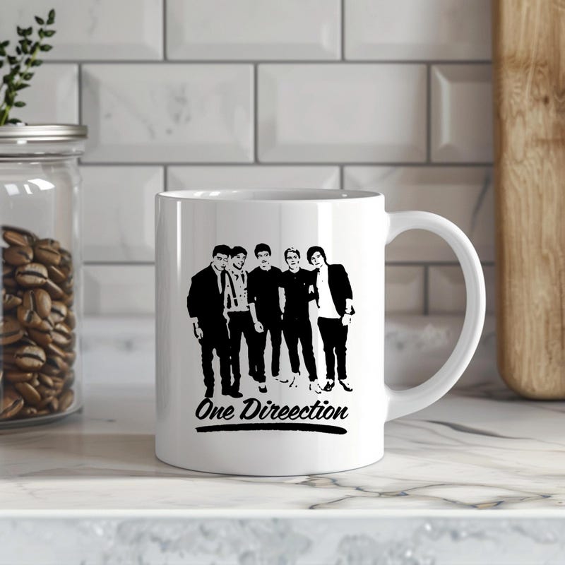 One Direction Mug - Etsy