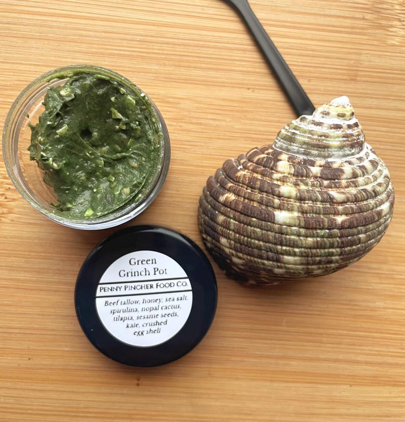 Green Grinch Pot - Hermit Crab Honey Pot - Etsy