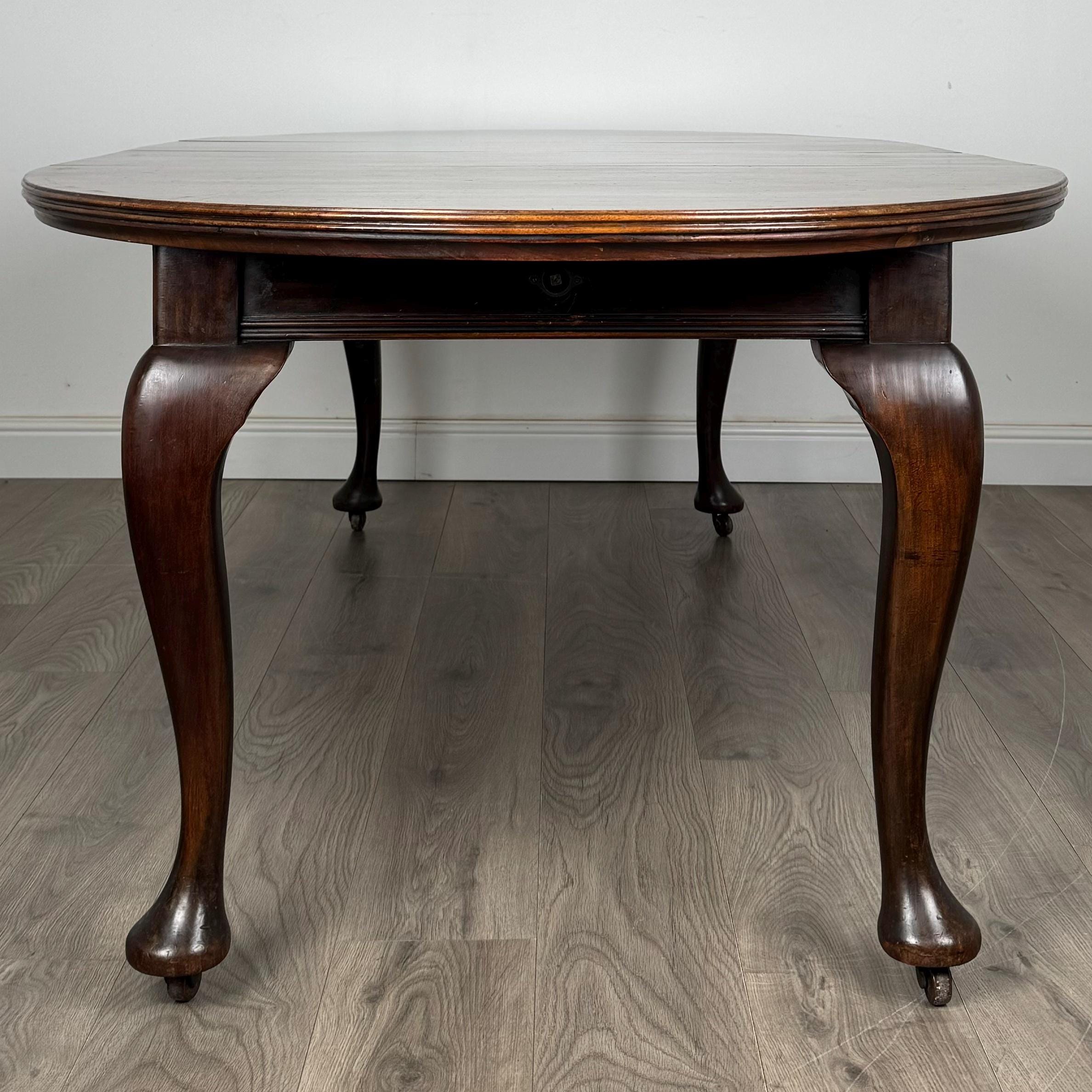 Antique 20th Century Queen Anne Style Dining Table REF AF-3419 - Etsy UK