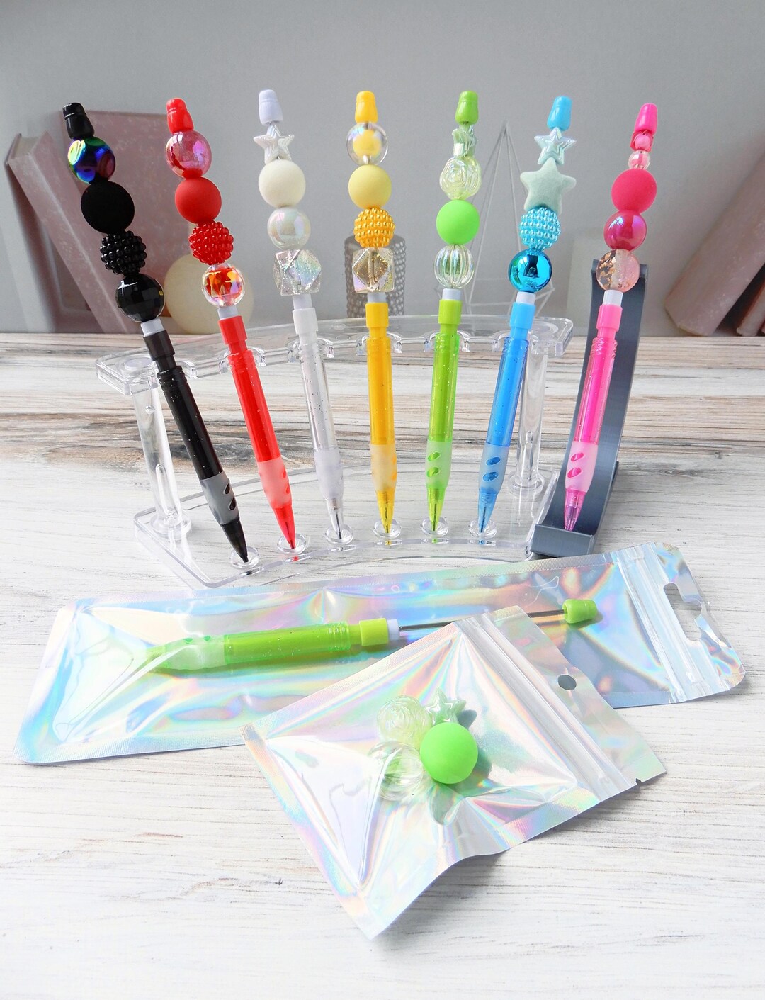 DIY Bead Kit • Beadable Pencil Kit • Make Your Own Pencil Kit • DIY ...