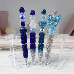 Rhinestone Beaded Pens • Sparkly Pens • Elegant Crystal Pens • Pens for ...