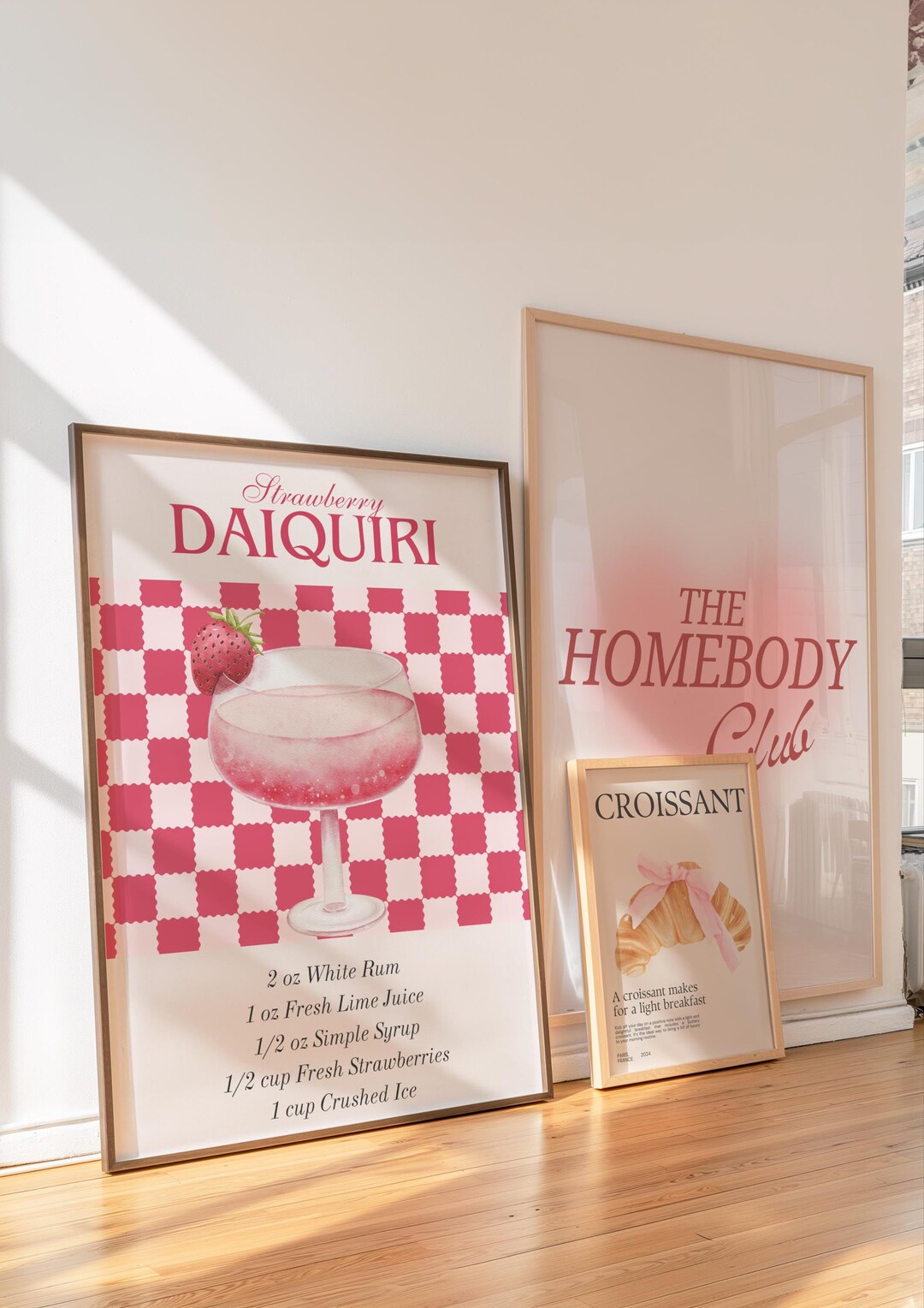 Daiquiri Poster Digital Download, Bar Cart Poster, Kitchen Decor - Etsy