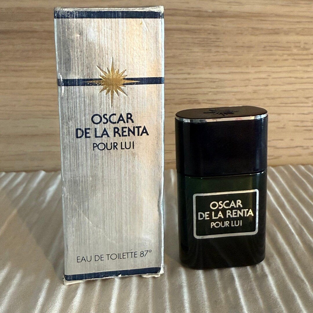 NOS Vintage Oscar De La Renta Pour Lui Mini Splash Eau De Toilette 5ml ...
