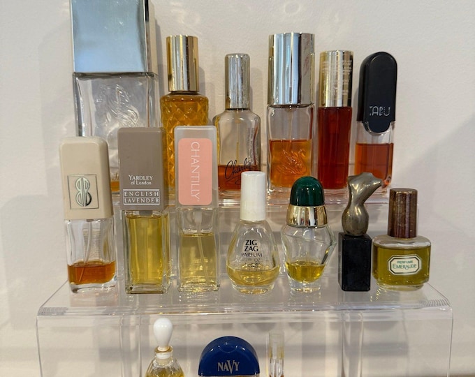 Vintage 80's 90's Women's Perfume Minis & Partials Lot List Below 16 ...